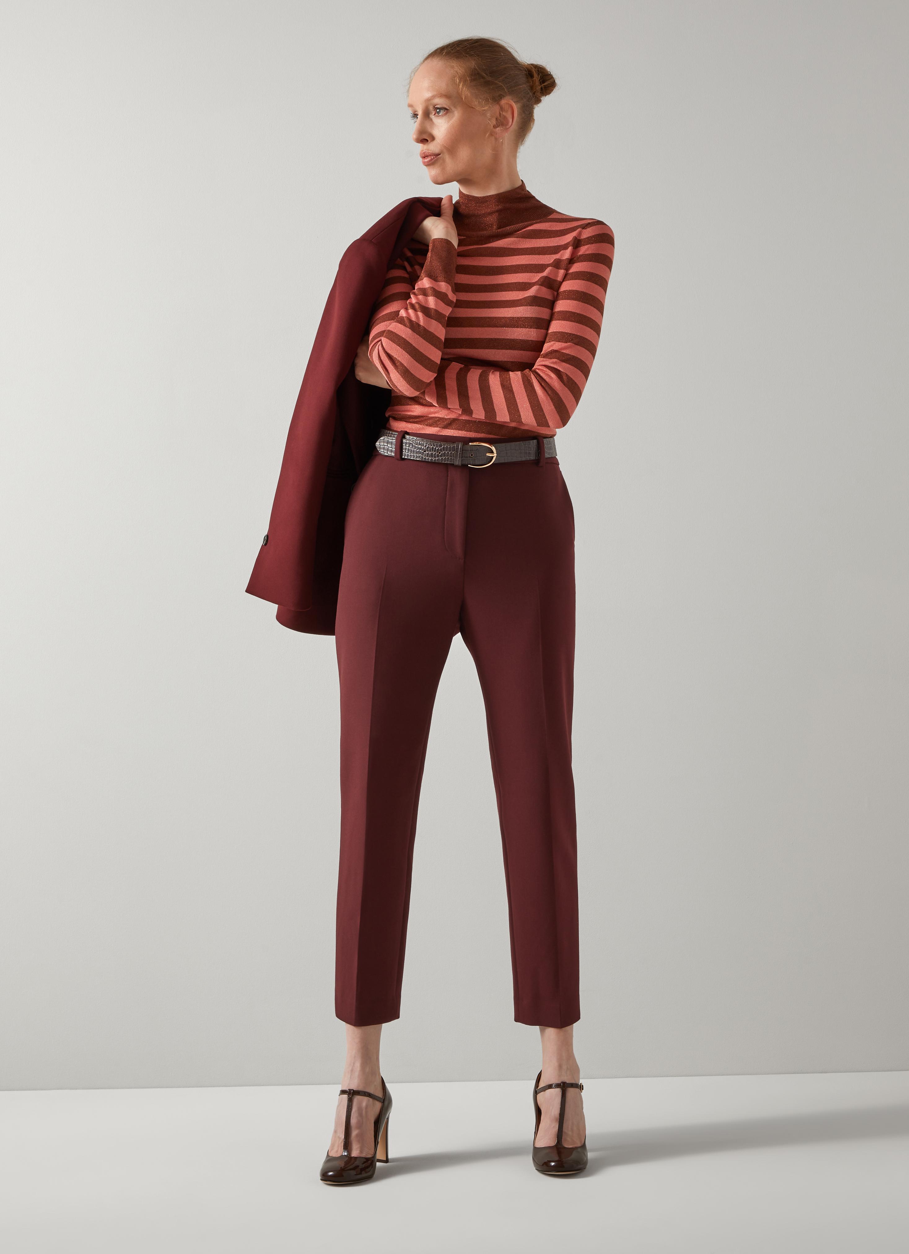 Cigarette leg trousers store